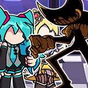 FNF Dead Hope, but Mami, Miku, and Bendy Sing it